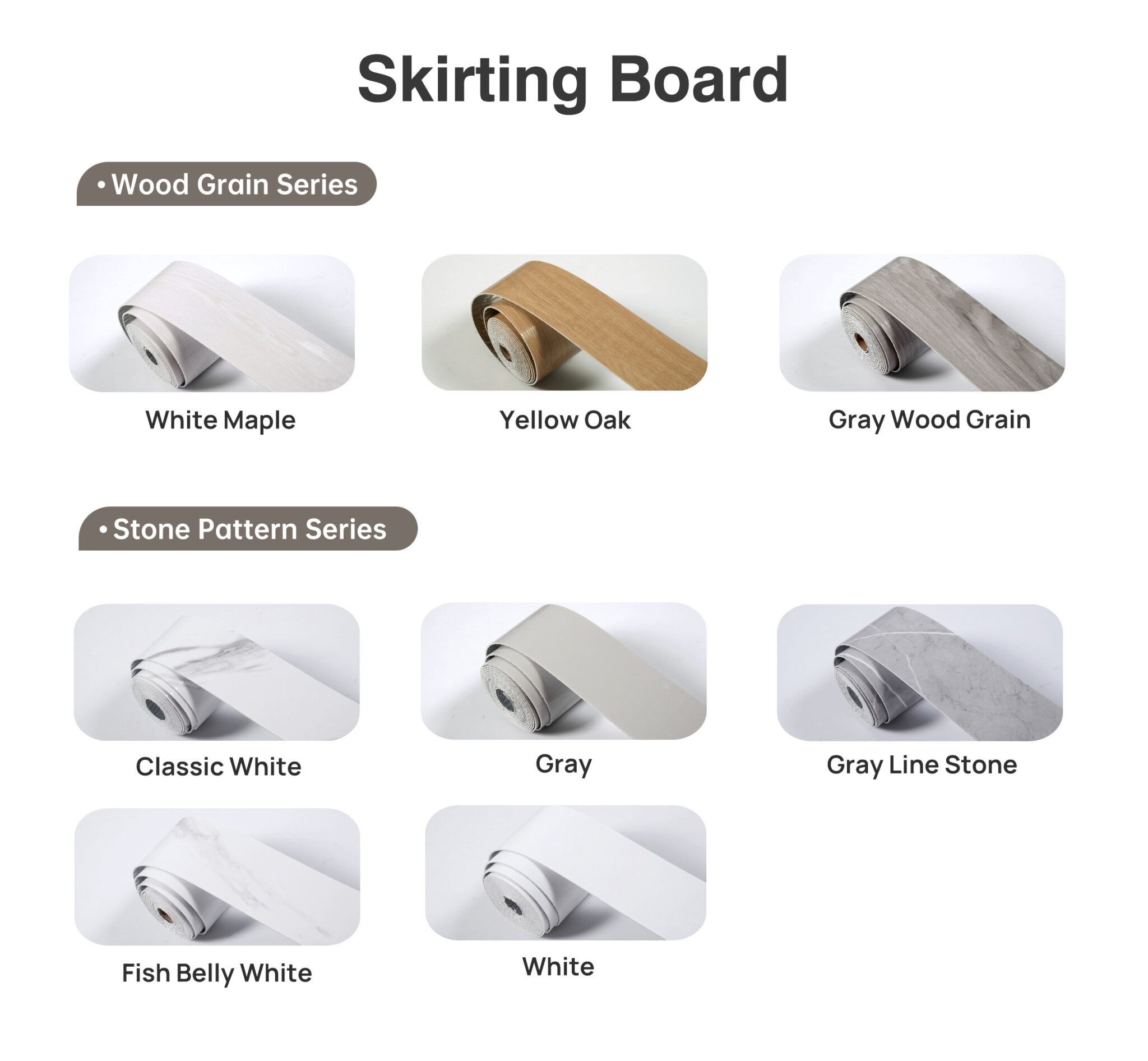 Skirting Line Option for Stylish & Durable Wall Protection